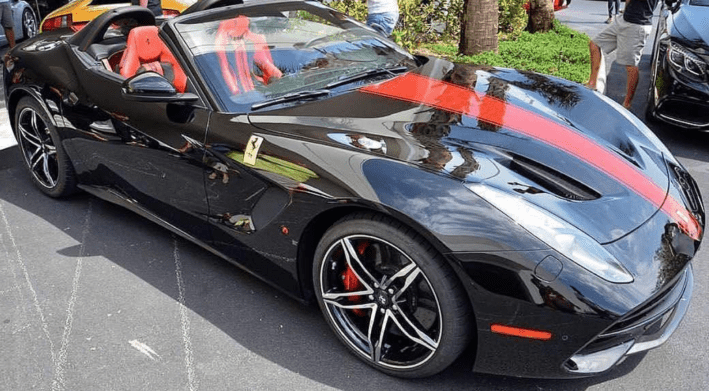Ferrari-F60-America-USASerial-8-Nero-Daytona-Interior-Red-Leather-Black ...