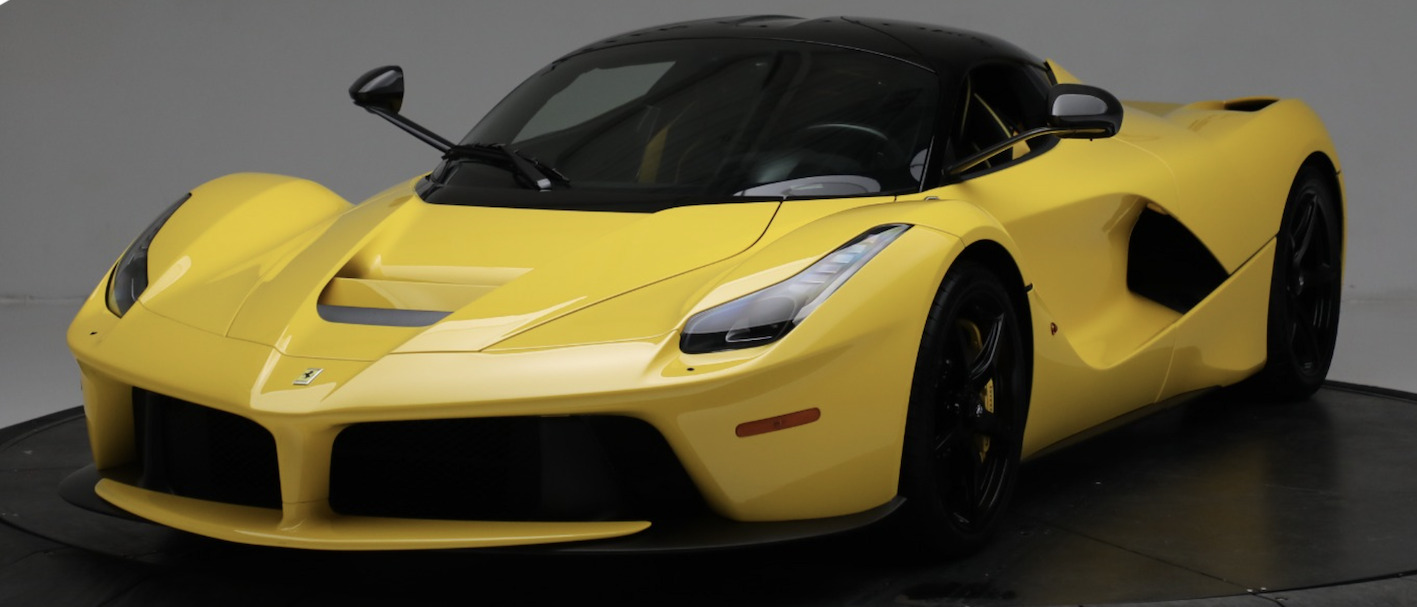 Yellow LaFerrari Coupe & Aperta for sale – Agent4Stars.com